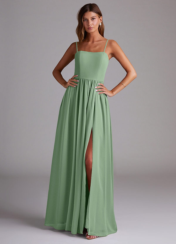 Azazie Calianna Matcha Bridesmaid Dresses | Azazie