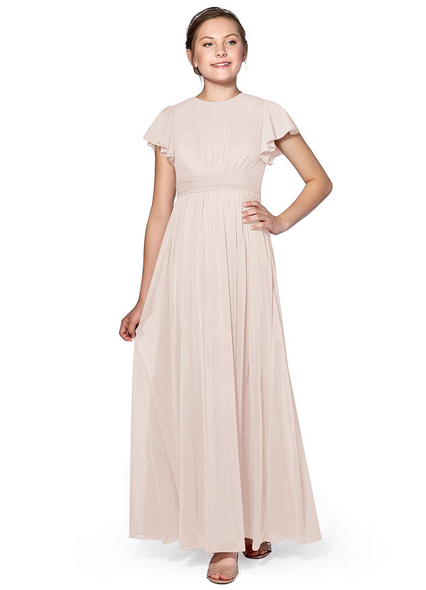 Vintage Rose Azazie Mosley Junior Bridesmaid Dresses | Azazie