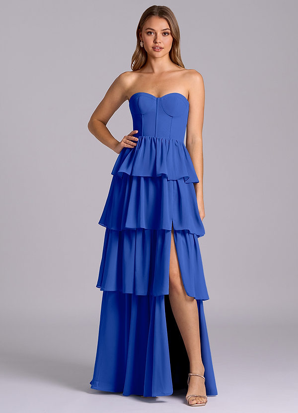 Azazie Faye Royal Blue Bridesmaid Dresses | Azazie