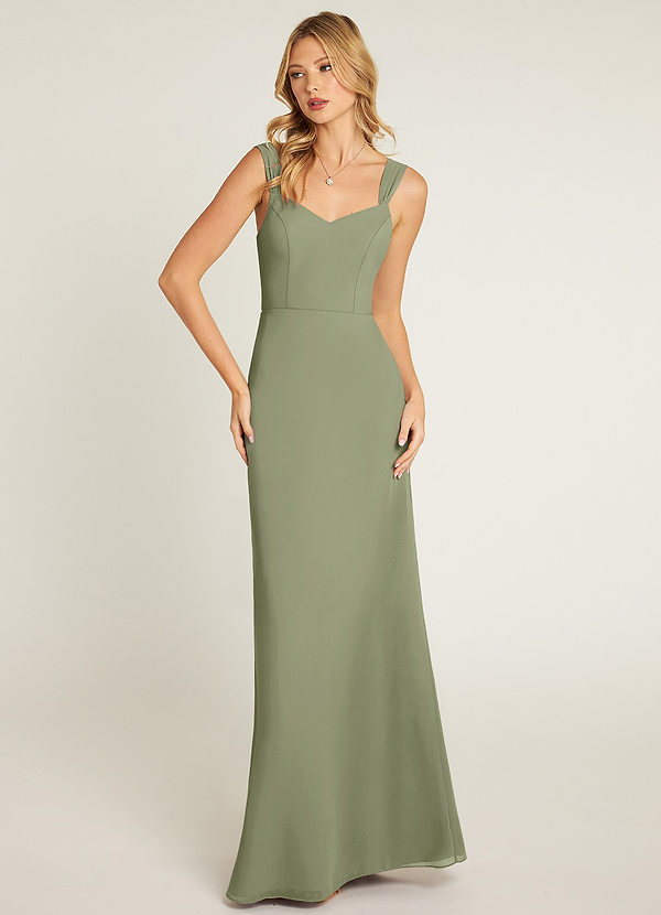 Azazie Denice Pistachio Bridesmaid Dresses | Azazie CA