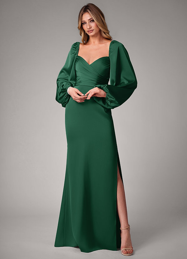 Azazie Sonata Dark Green Bridesmaid Dresses | Azazie