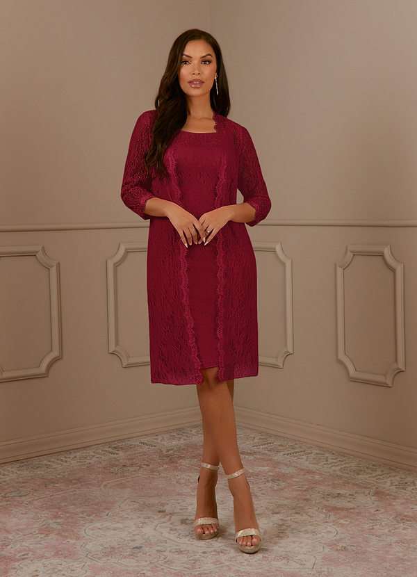 Burgundy Azazie Cho Mother of the Bride Dress Mother of the Bride ...