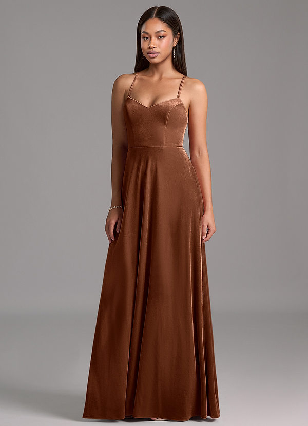 Azazie Mei Umber Bridesmaid Dresses | Azazie CA