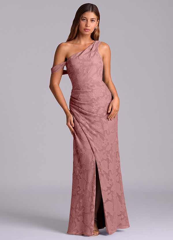 Azazie Madelyn Dusty Rose Bridesmaid Dresses | Azazie