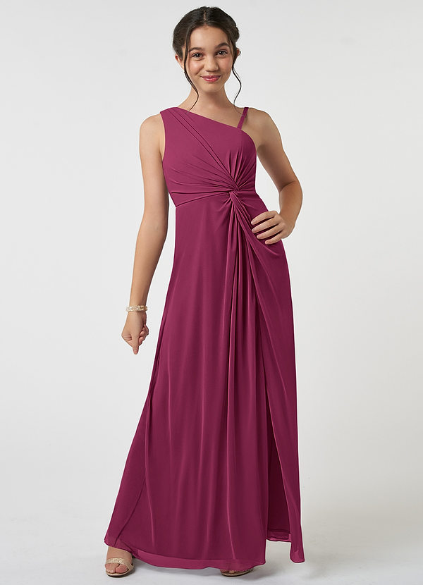 Mulberry Azazie Brooke JBD Junior Bridesmaid Dresses | Azazie