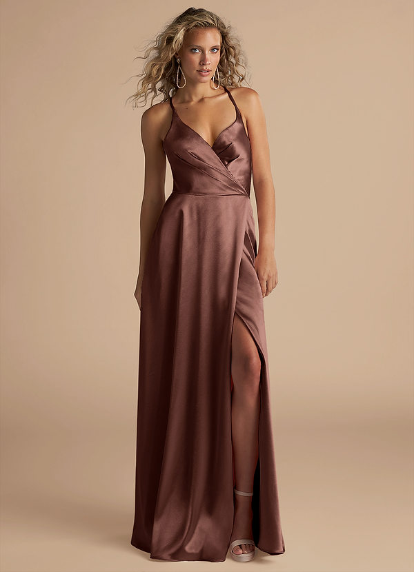 Azazie Davis Espresso Bridesmaid Dresses | Azazie CA
