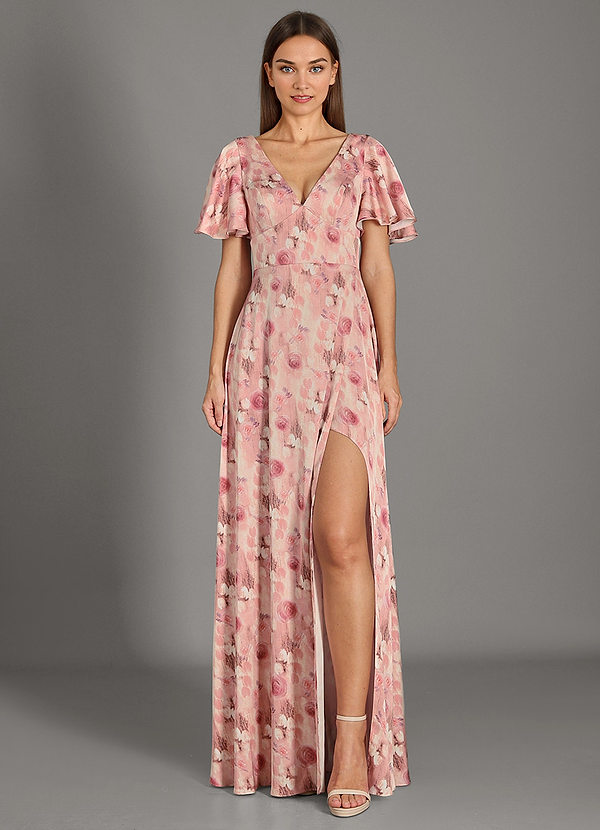 Demure Roses Bridesmaid Dresses | Azazie