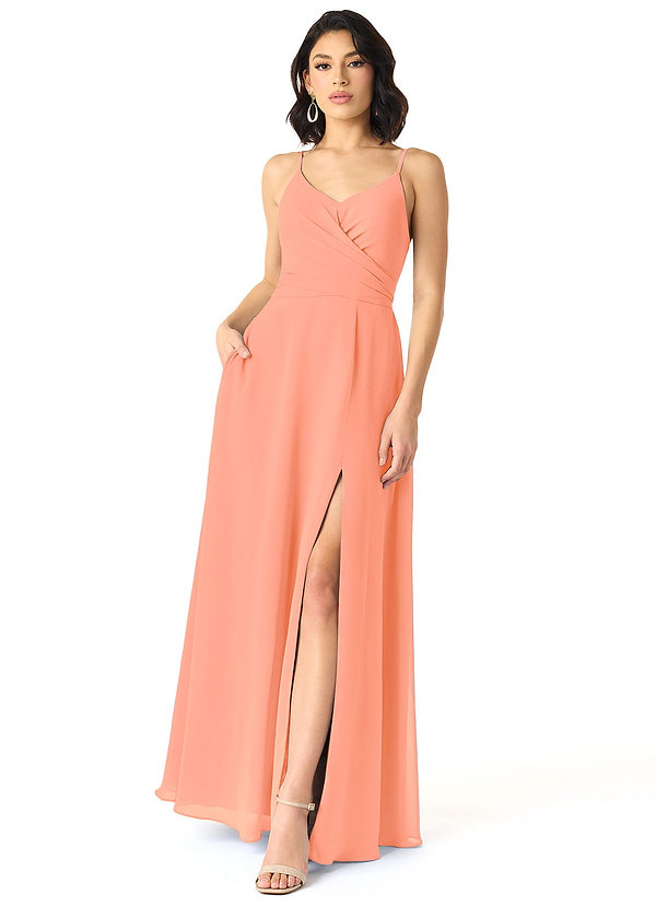 Azazie Citrina Sunset Bridesmaid Dresses | Azazie