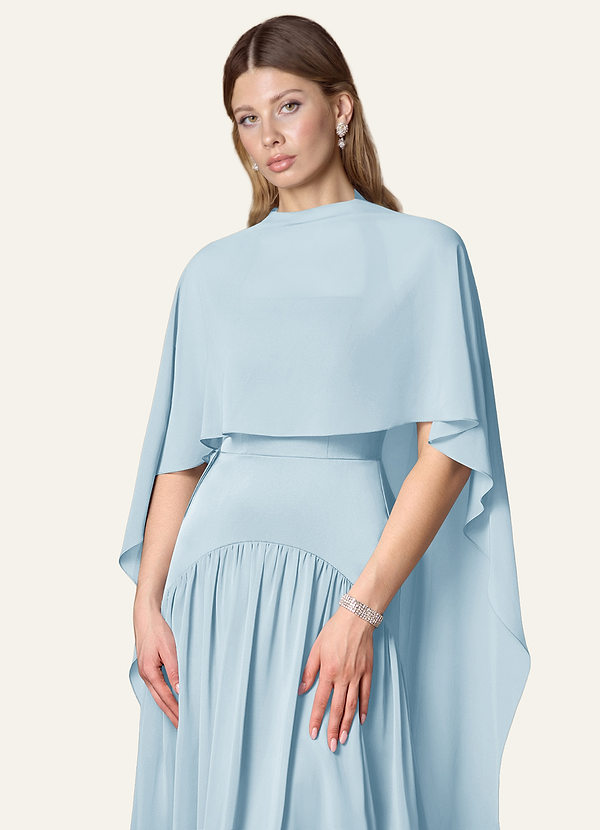 Azazie Matching Color Chiffon Multiway Cape | Azazie CA