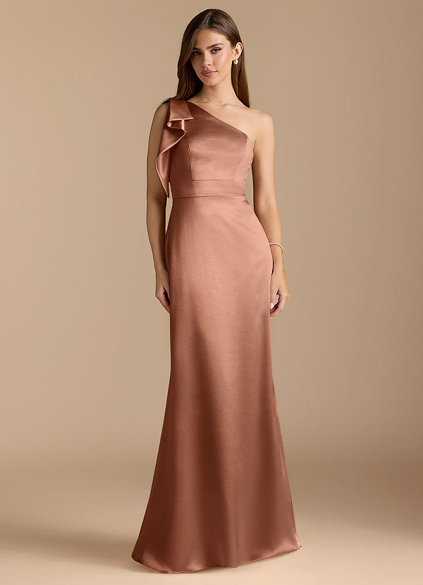 Azazie Rinna Bronzer Bridesmaid Dresses | Azazie CA