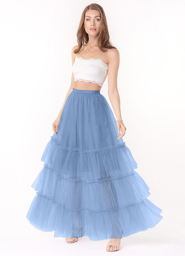 Steel Blue Azazie Elsye Separates | Azazie