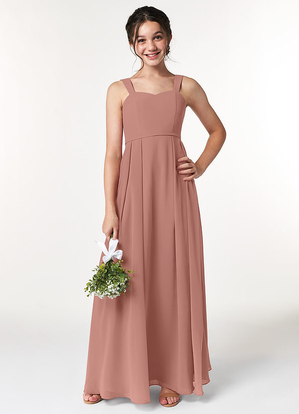 Cedar Rose Azazie Simoan JBD Junior Bridesmaid Dresses | Azazie