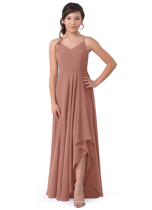 Cedar Rose Azazie Collette JBD Junior Bridesmaid Dresses | Azazie