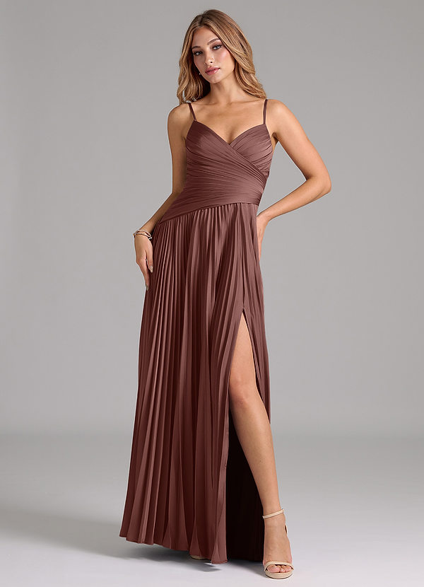Azazie Vini Espresso Bridesmaid Dresses | Azazie