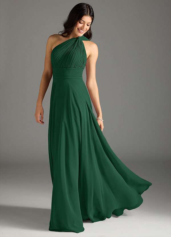 Azazie Charlize Dark Green Bridesmaid Dresses | Azazie