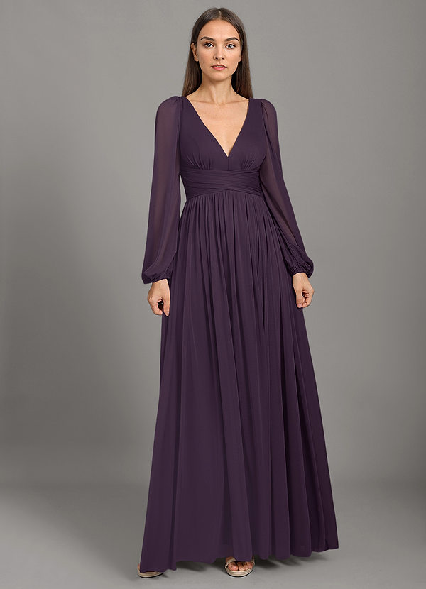 Azazie Norah Plum Bridesmaid Dresses | Azazie