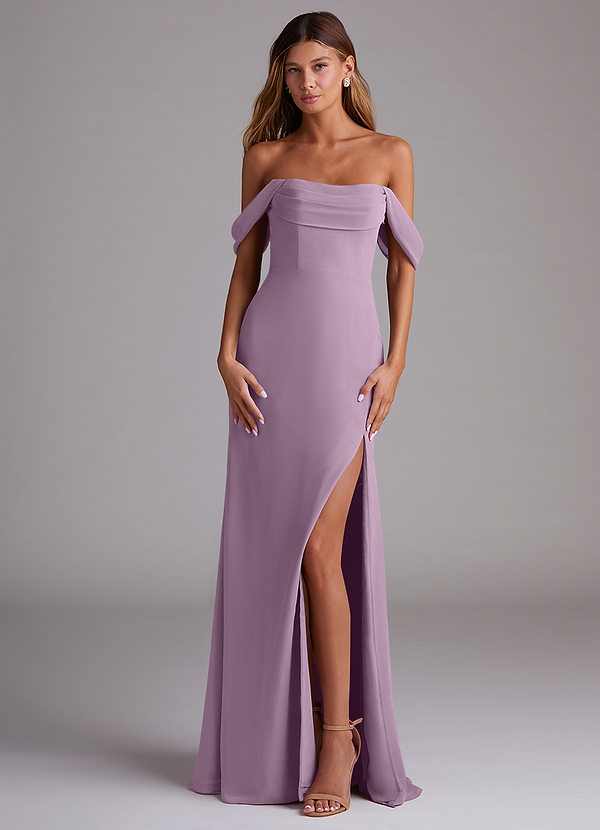 Azazie Saige Wisteria Bridesmaid Dresses | Azazie CA