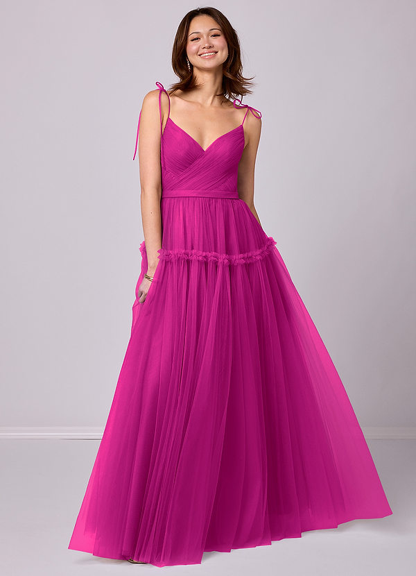 Barbie™ AZAZIE 1035 Fuchsia Bridesmaid Dresses | Azazie