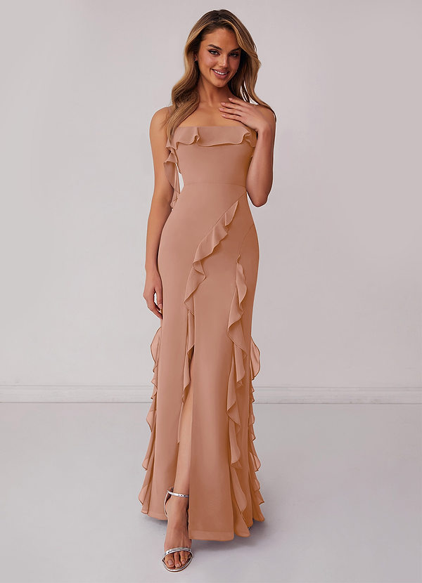 Barbie™ AZAZIE 1001 Champagne Rose Bridesmaid Dresses | Azazie