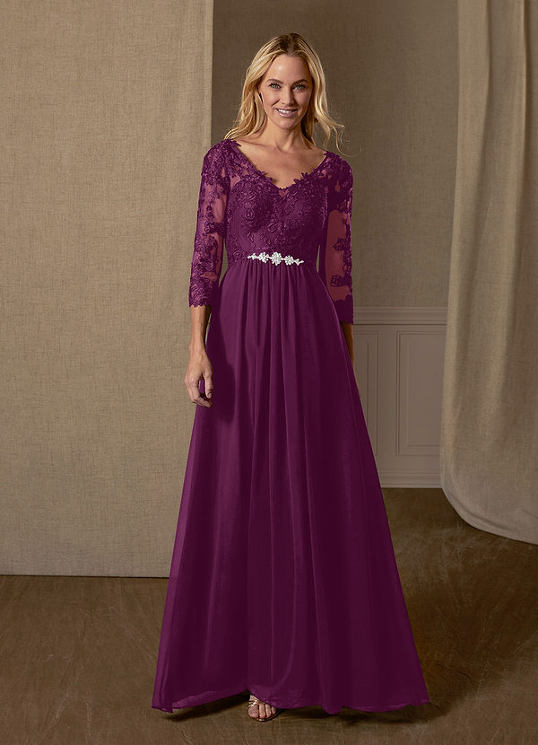 Raspberry Azazie Hayek Mother of the Bride Dress Mother of the Bride ...
