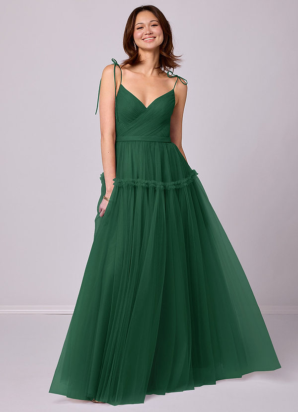Barbie™ AZAZIE 1035 Dark Green Bridesmaid Dresses | Azazie