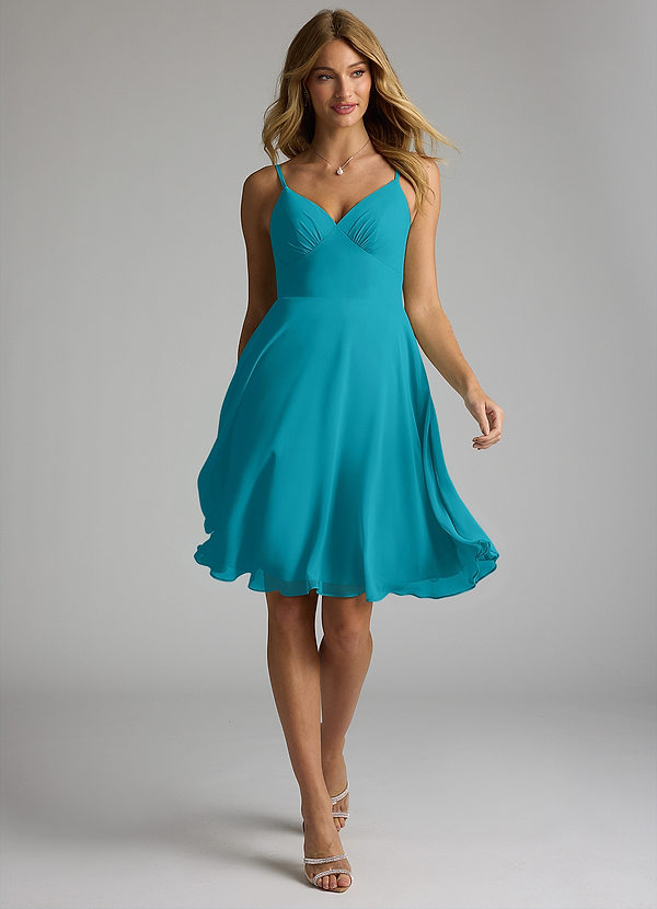 Jade Knee Length Bridesmaid Dresses | Azazie
