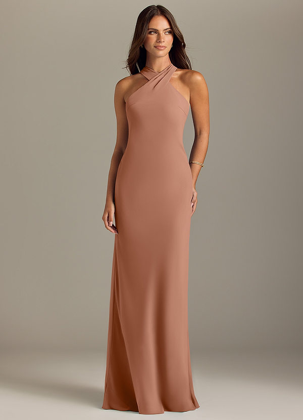 Azazie Doretta Bronzer Bridesmaid Dresses | Azazie