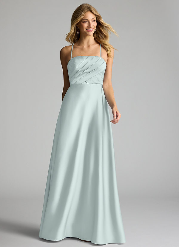 Azazie Kami Mist Bridesmaid Dresses | Azazie CA