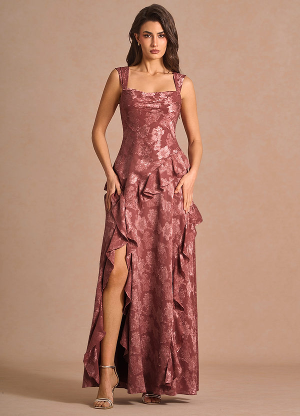 Sloane Vintage Rose Maxi Dress | Azazie