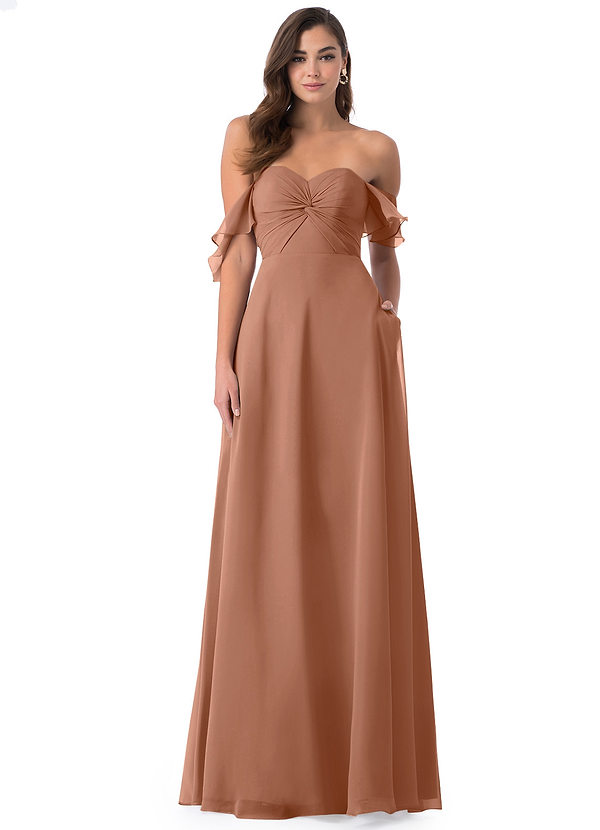 Azazie Juna Bronzer Bridesmaid Dresses | Azazie
