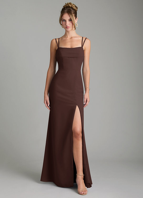 Azazie Egypt Ganache Chiffon Bridesmaid Dresses | Azazie CA