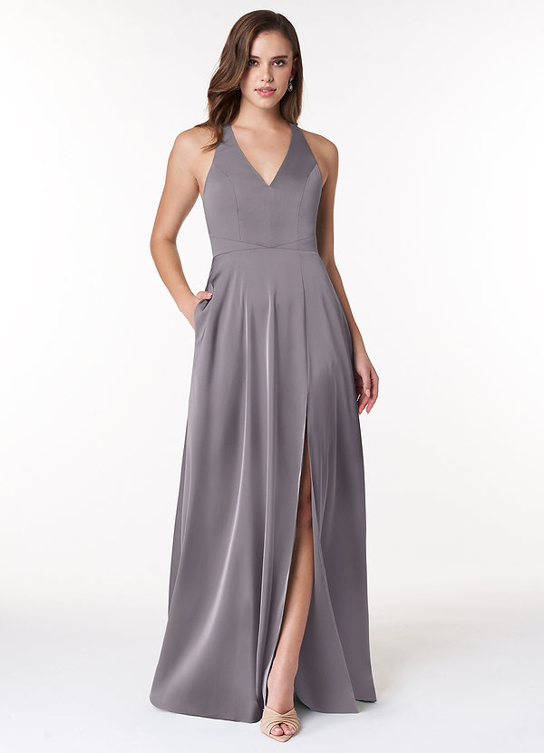 Shadow Azazie Ceria Stretch Satin Dress Bridesmaid Dresses | Azazie