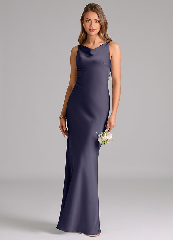 Azazie Allettie Stormy Bridesmaid Dresses | Azazie CA