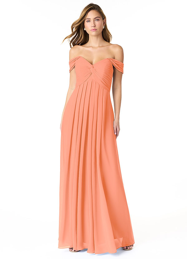 Azazie Kaitlynn Sunset Bridesmaid Dresses | Azazie