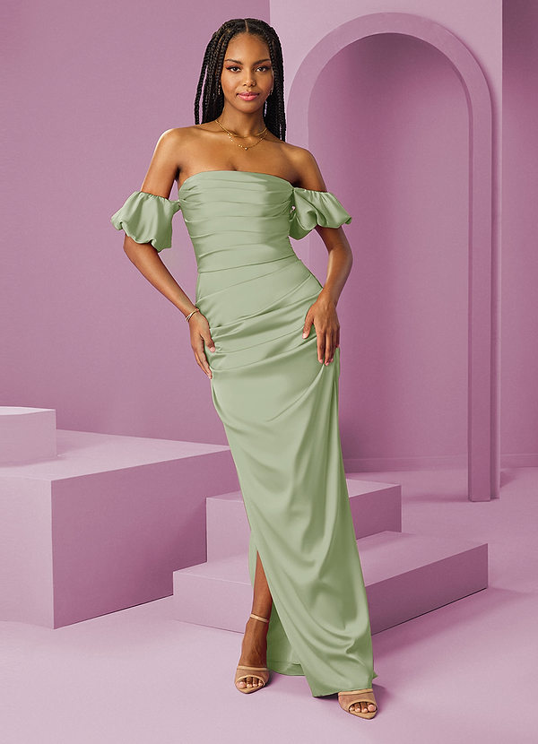 Barbie™ AZAZIE 1050 Dusty Sage Bridesmaid Dresses | Azazie