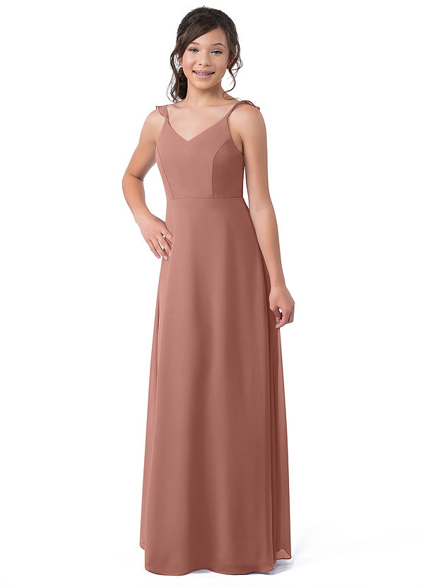 Cedar Rose Azazie Everlee JBD Junior Bridesmaid Dresses | Azazie