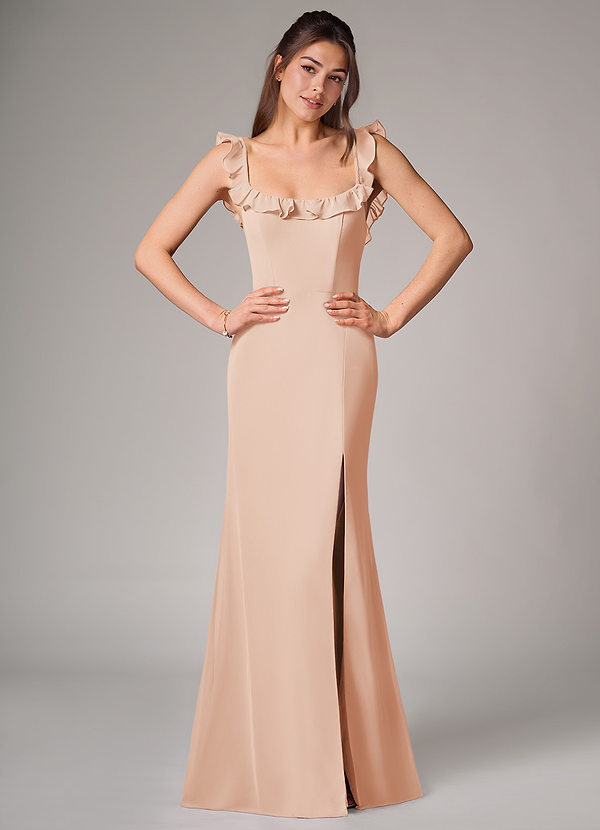 Azazie Callie English Rose Bridesmaid Dresses | Azazie