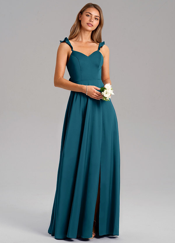 Azazie Everett Ink Blue Bridesmaid Dresses | Azazie CA
