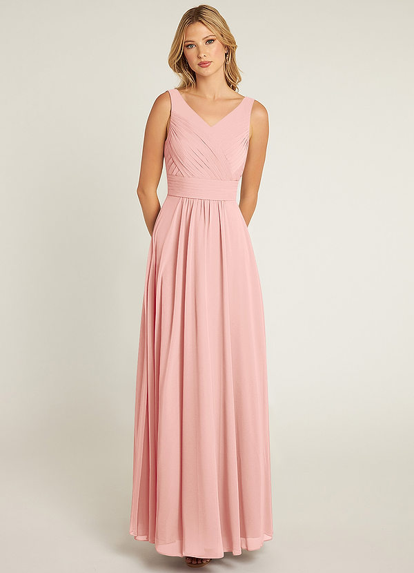 Azazie Pierrette Rosette Bridesmaid Dresses | Azazie