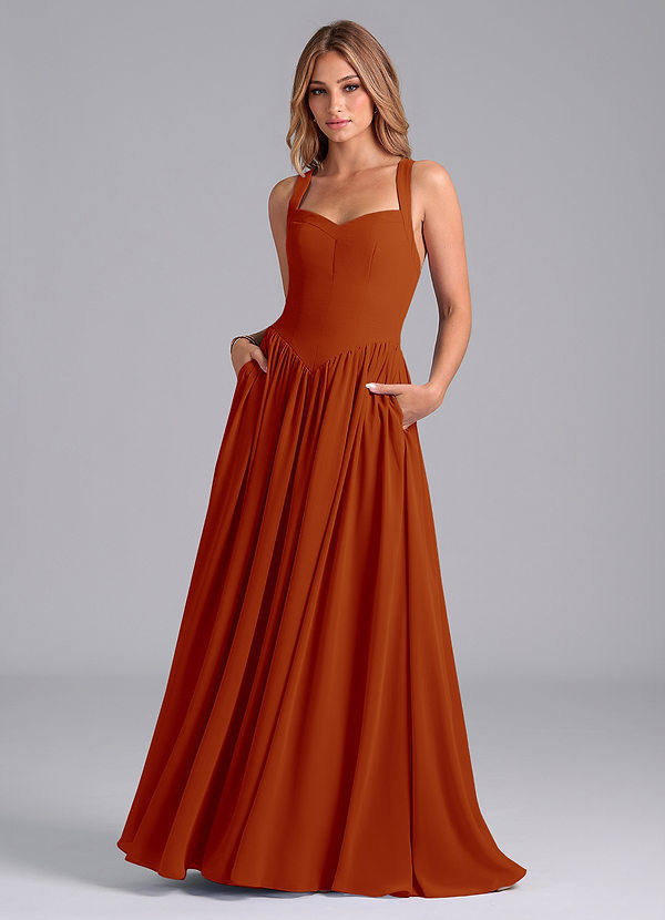 Azazie Francis Paprika Bridesmaid Dresses | Azazie CA