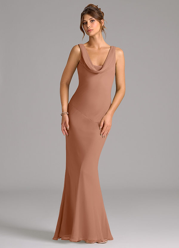 Azazie Rylina Bronzer Bridesmaid Dresses | Azazie