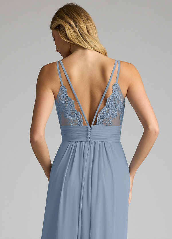 Azazie Maren Dusty Blue Bridesmaid Dresses | Azazie