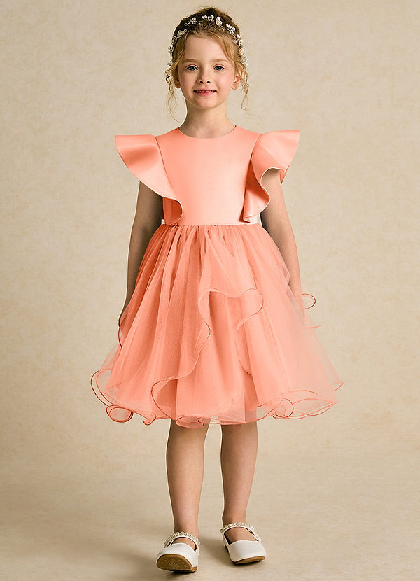 Azazie Chirp Sunset Ball-Gown Tulle Dress | Azazie CA