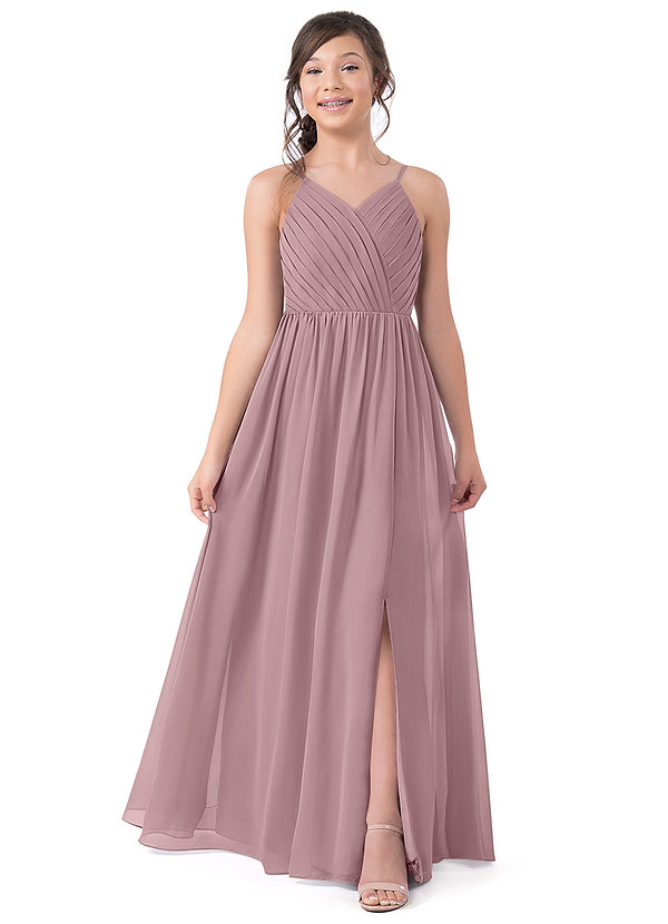 Dusty Rose Azazie Gracie JBD Junior Bridesmaid Dresses | Azazie