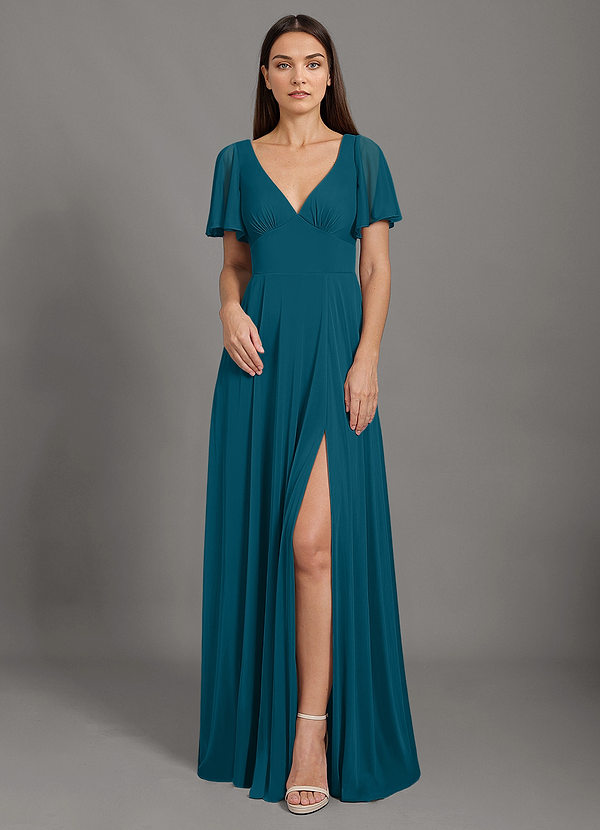 Azazie Kimber Ink Blue Bridesmaid Dresses | Azazie