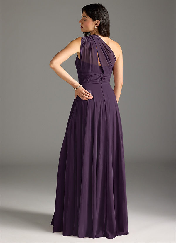 Azazie Aziza Plum Bridesmaid Dresses | Azazie