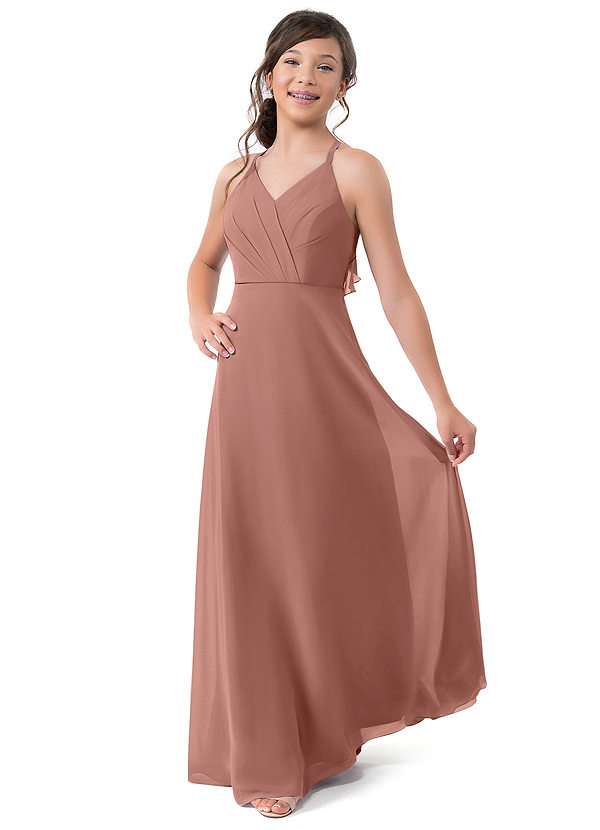 Cedar Rose Azazie Paisley JBD Junior Bridesmaid Dresses | Azazie