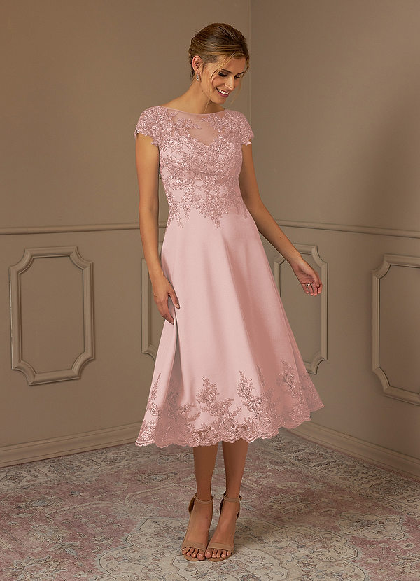 Dusty Rose Azazie Terrano Mother of the Bride Dress Mother of the Bride ...