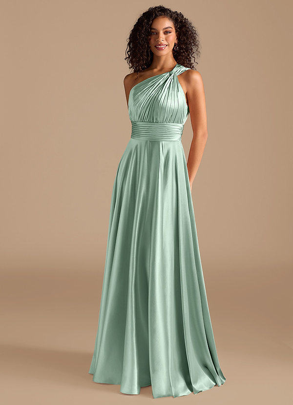 Azazie Charlize Agave Bridesmaid Dresses | Azazie AU