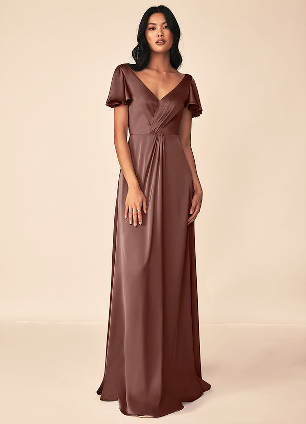 Azazie Soren Espresso Bridesmaid Dresses | Azazie